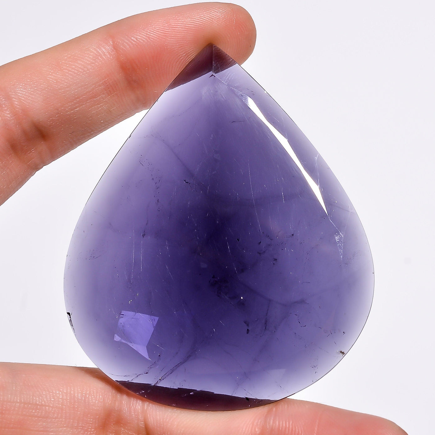 Purplish - Blue Tourmaline :One of a kind Natural Purplish pear Shape ...